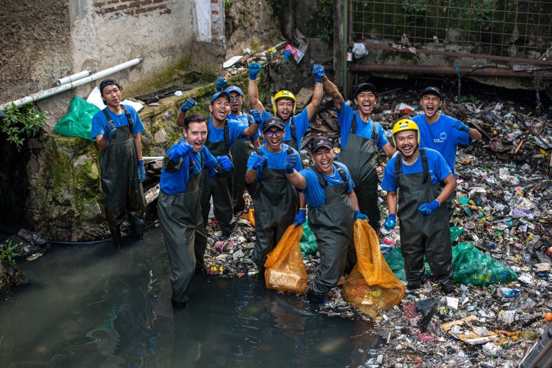 World Cleanup Day 2025 in Bandung, Tjipaganti River - River Cleanup