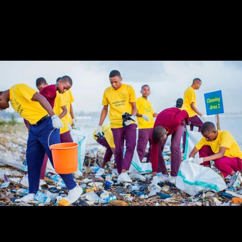 Kids masterclass clean up - River Cleanup